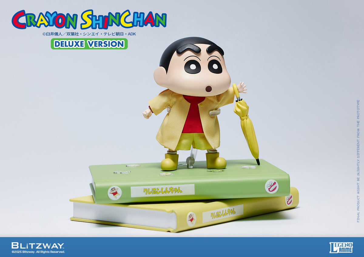 BLITZWAY Crayon Shinchan Action Figure (DX Ver.) - Hobby Bee Canada