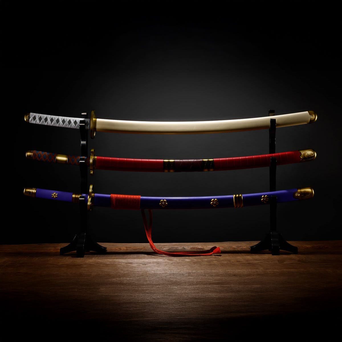 Roronoa Zoro Three Sword Style set (Wado Ichimonji, Sandai Kitetsu, En ...