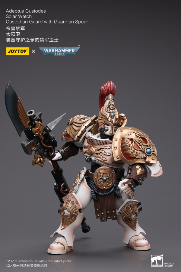 WARHAMMER 40K Adeptus Custodes Solar Watch Custodian Guard with Guardi ...