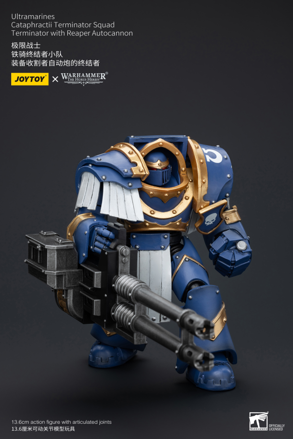 WARHAMMER Ultramarines Cataphractii Terminator Squad Terminator with R ...