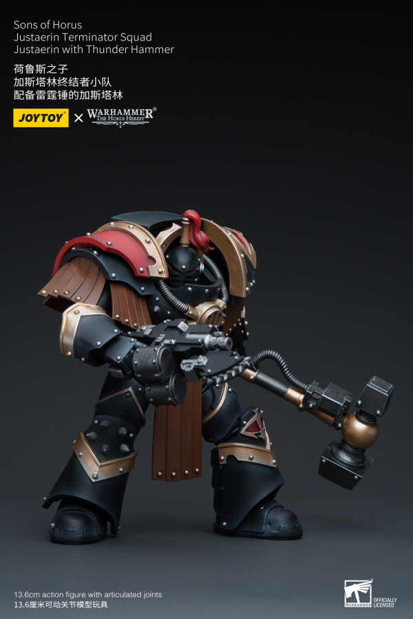 WARHAMMER Sons of Horus Justaerin Terminator Squad Justaerin with Thun ...