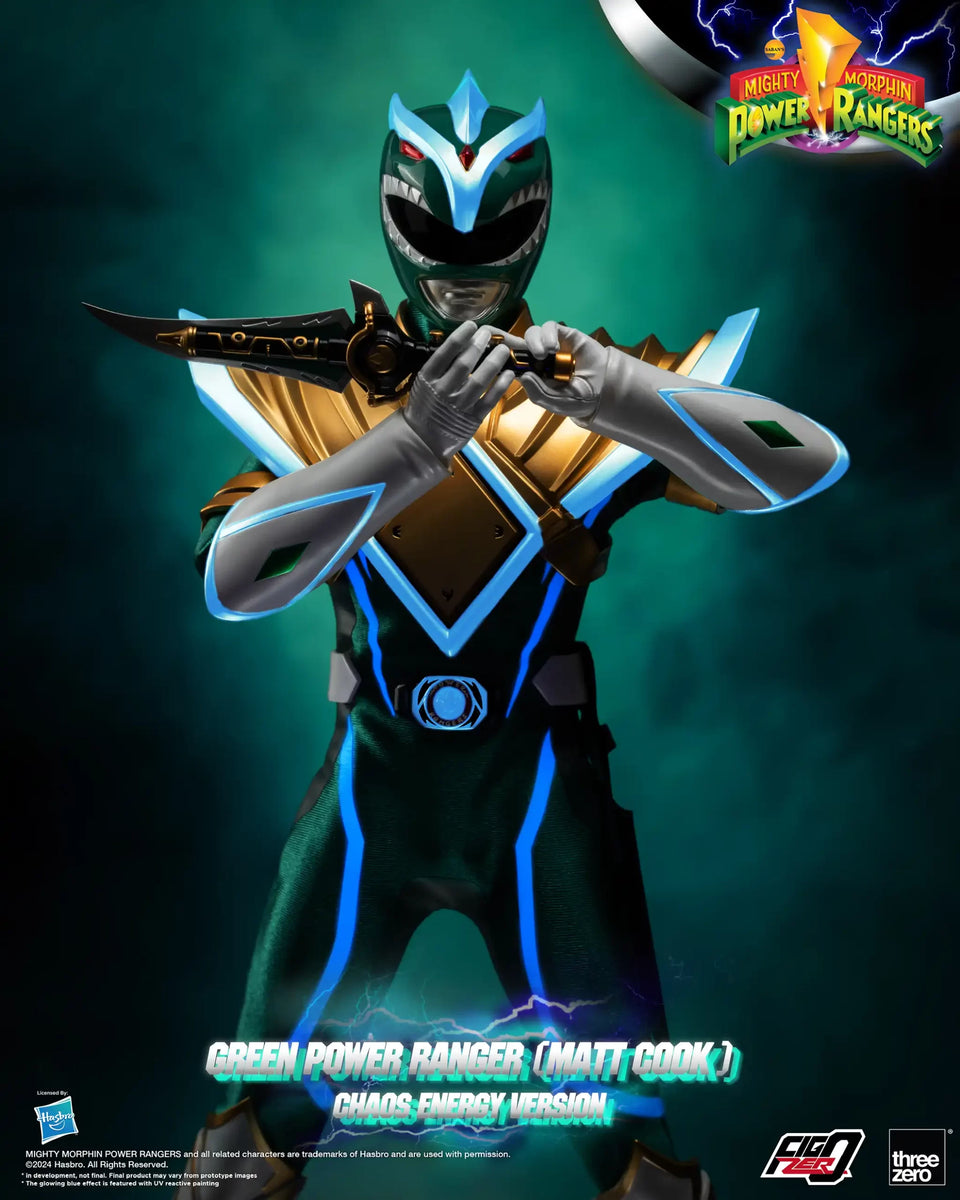 Mighty Morphin Power Rangers FigZero 1/6 Green Ranger (Matt Cook) Chao ...