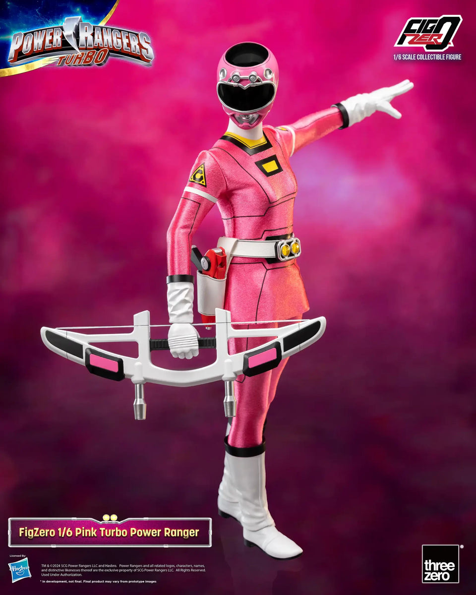 Power Rangers Turbo FigZero 1/6 Pink Turbo Power Ranger - Hobby Bee Canada
