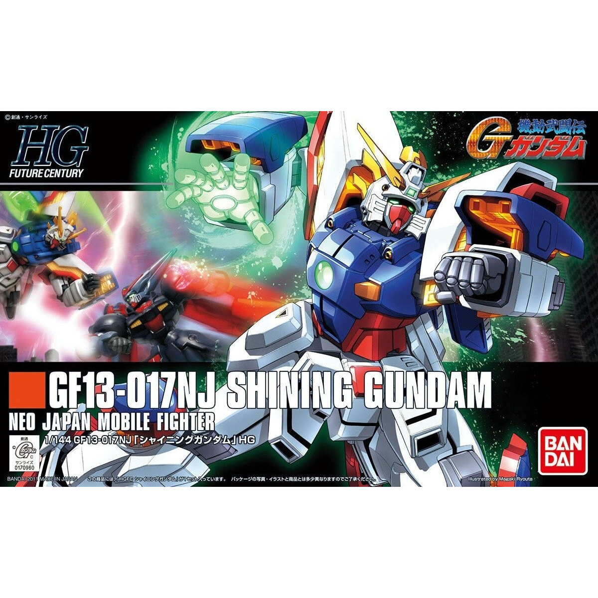 Bandai Hobby HGFC 1/144 Shining Gundam - Hobby Bee Canada