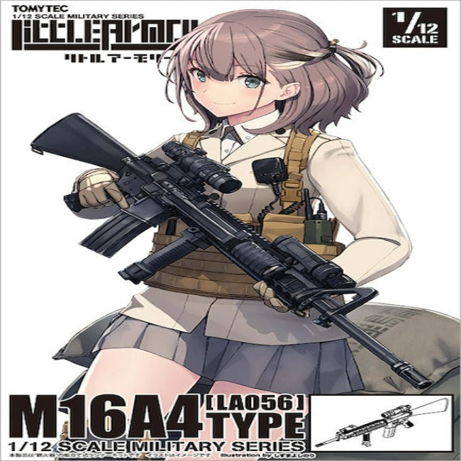 TomyTec Little Armory 1/12 LA056 M16A4 Rifle - Hobby Bee Canada