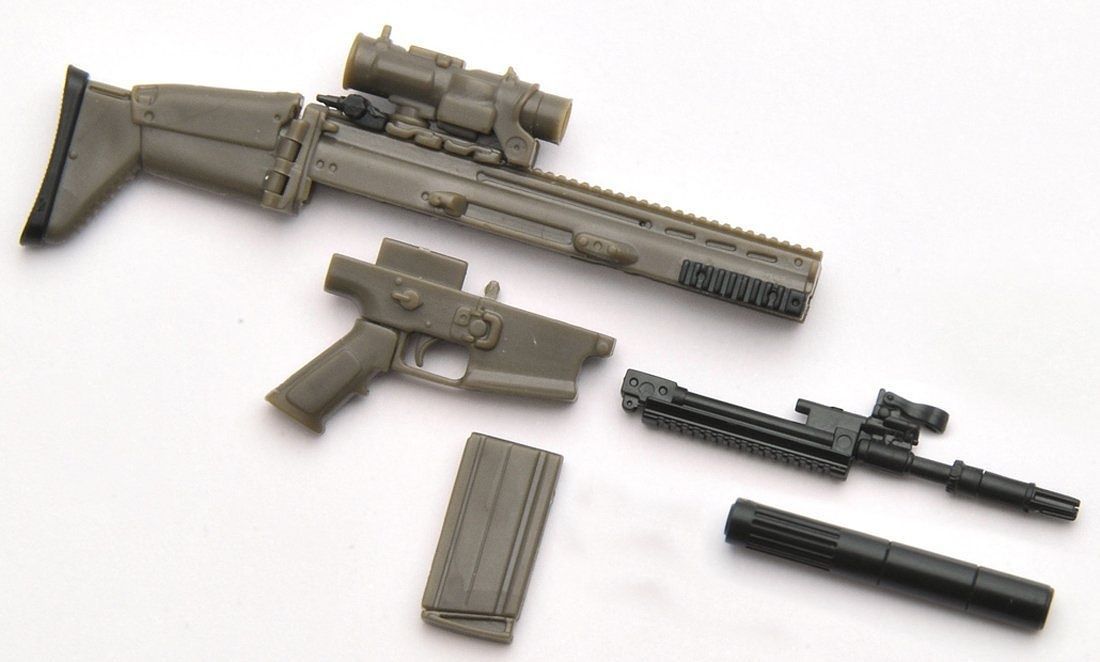 TomyTec Little Armory 1/12 LA003 Scar H Type Next-Generation Rifle ...