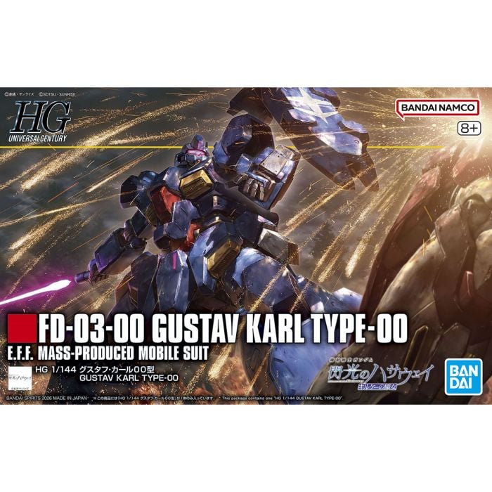 Bandai Hobby HGUC 1/144 #264 Gustav Karl Type-00 - Hobby Bee Canada