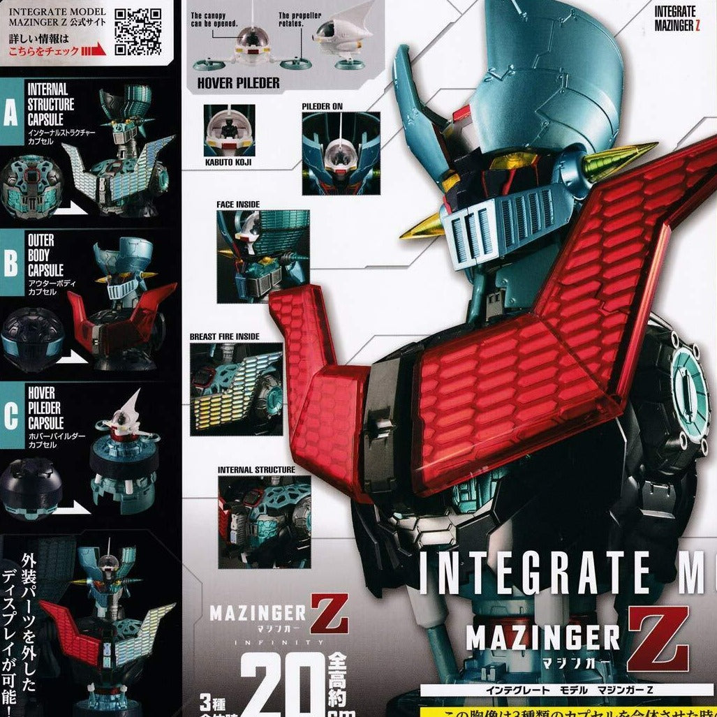 Integrate Model Mazinger Z Original Color Ver. (Set of 3) - Hobby Bee ...