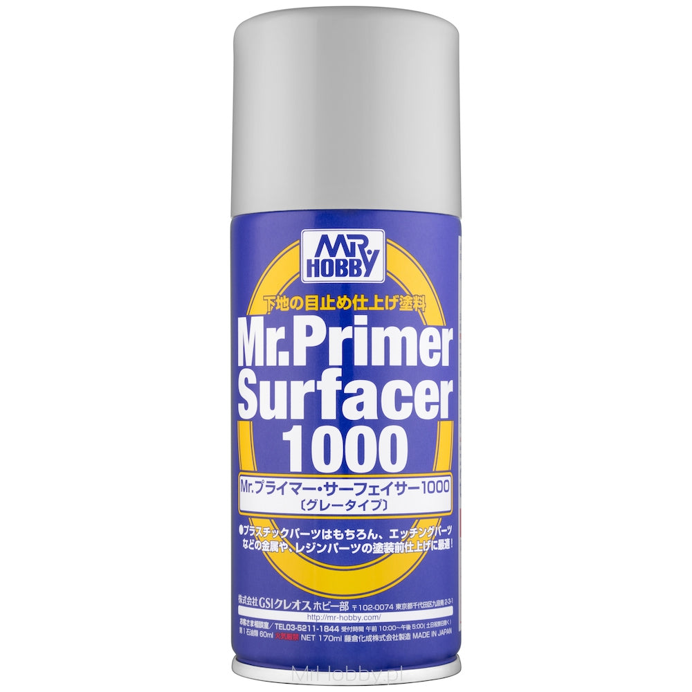 Mr Primer Surfacer 1000 - Hobby Bee Canada
