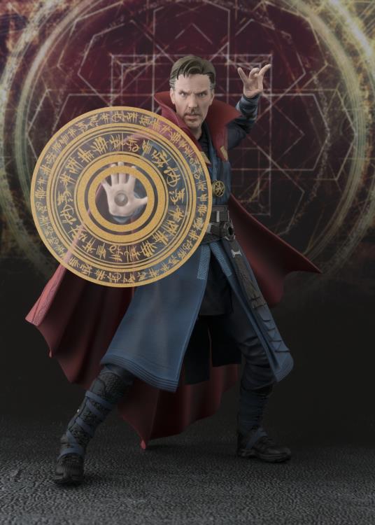 Bandai Tamashii Nations S.H.Figuarts Doctor Strange & Burning Flame Se ...
