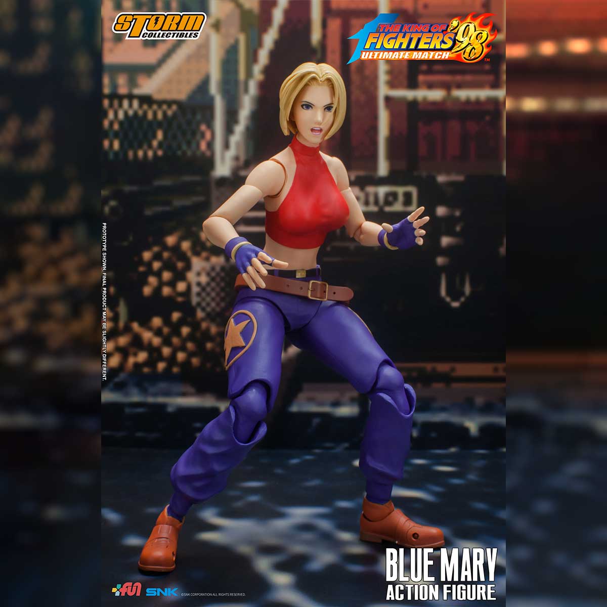 Blue Mary "King of Fighters '98" Action Figure - Hobby Bee Canada